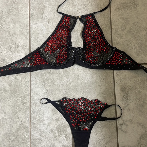 Intimates & Sleepwear | Custom Bedazzled Lingerie Set | Poshmark